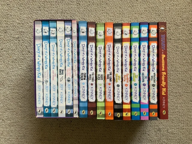 DIARY OF A Wimpy Kid Collection by Jeff Kinney (2021, Paperback) $89.99 ...