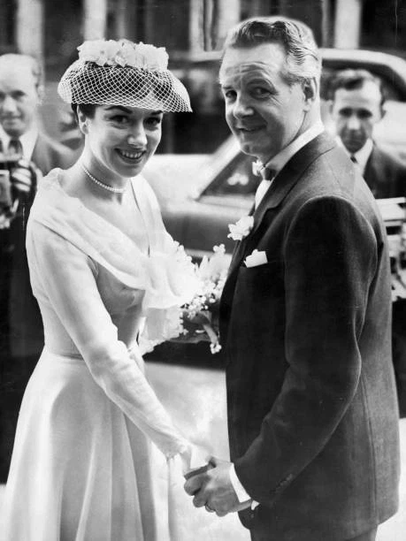 BRITISH STAGE ACTOR radio presenter Hubert Gregg wife actress P- 1956 ...