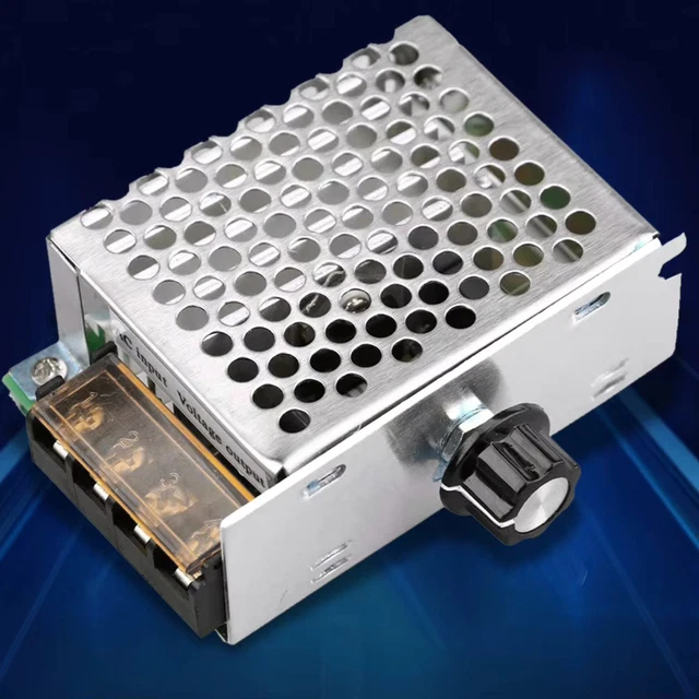 4000W THYRISTOR ELECTRONIC Voltage Regulator Controller with Case AC ...