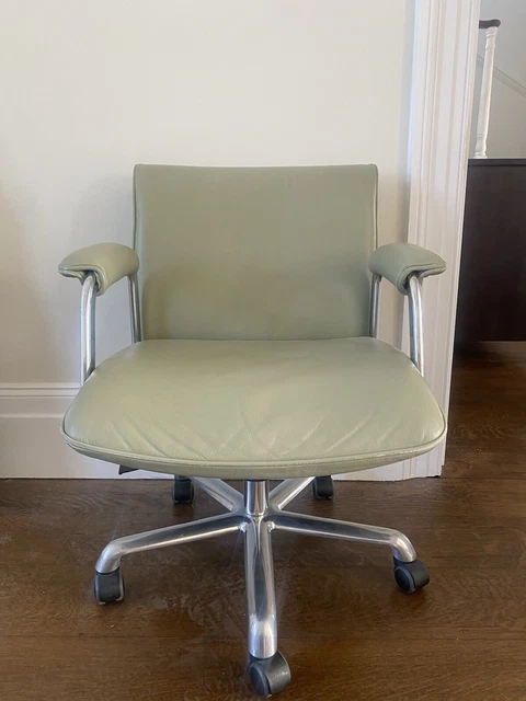 BOSS DESIGN DELPHI Low Back Swivel Chair with arms in Apple Green £100. ...