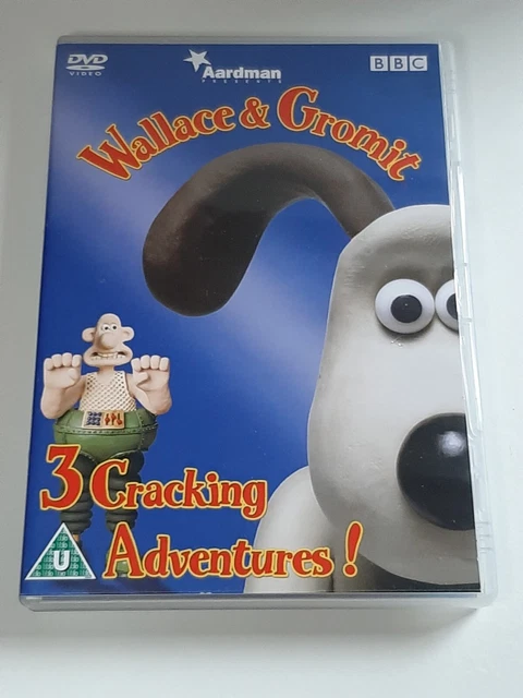 WALLACE AND GROMIT - 3 Cracking Adventures (DVD, 2005) £1.99 - PicClick UK