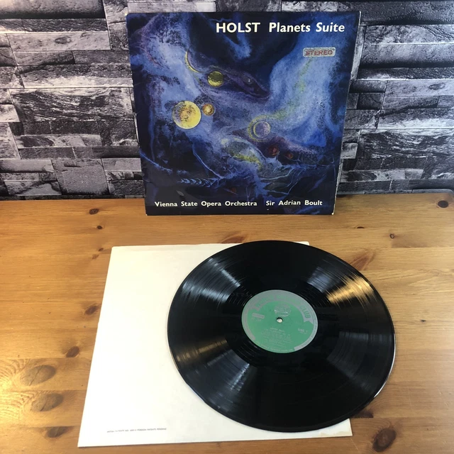 HOLST PLANETS SUITE Sir Adrian Boult Vienna State Opera T254 Vinyl ...