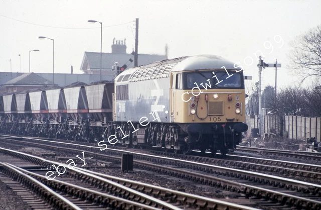BRITISH RAILWAY SLIDE - BR Class 56 No. 56 106 at Barnetby 1984 [K662 ...