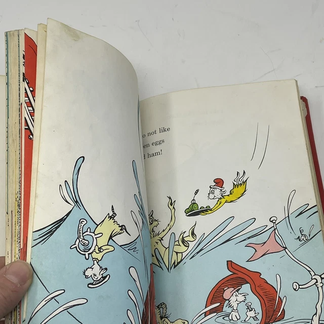 Vintage Green Eggs And Ham By Dr Seuss 1960 1st Edition Hardcover Fair