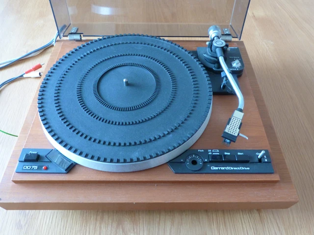 VINTAGE GARRARD MODEL DD75 Direct Drive 2-speed Turntable - Excellent ...