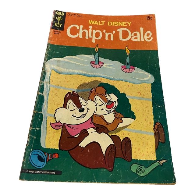 VINTAGE WALT DISNEY Chip N Dale Comic Book March 1971 Gold Key Issue 10 $4.00 - PicClick CA