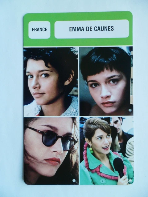 CARTE FICHE CINEMA 1997 UN FRERE Jeannick Gravelines Emma de Caunes ...