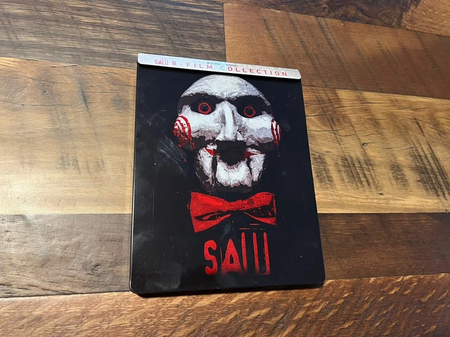 SAW 8 FILM Collection Blu ray*Steelbook*Liongate*Very Rare*OOP* $29.00 ...