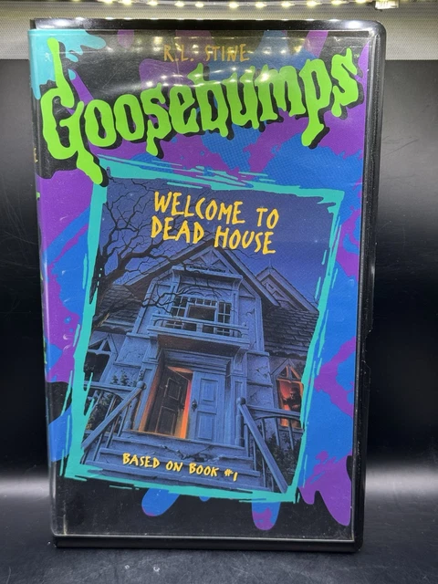 GOOSEBUMPS - WELCOME to Dead House (VHS, 1997) Tested & Working MINT ...