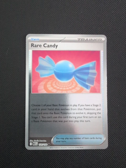 POKÉMON TCG MEGA Evolutions Rare Candy 125/132 Reverse Holo £1.16 ...