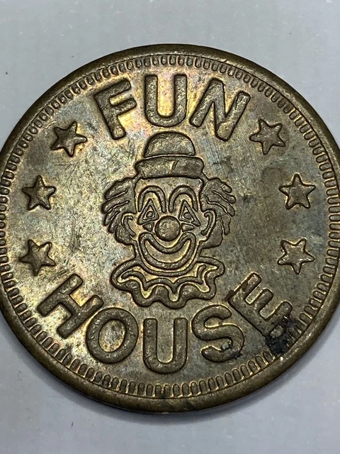 VINTAGE FUN HOUSE Video Game Arcade Token - Rare - Look! $5.90 - PicClick