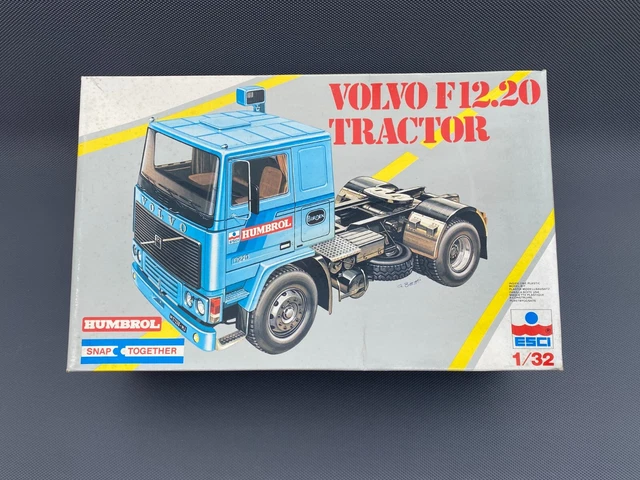 ESCI VOLVO F12.20 Tractor Unit 1/32 Scale Plastic Model Kit £44.99 ...