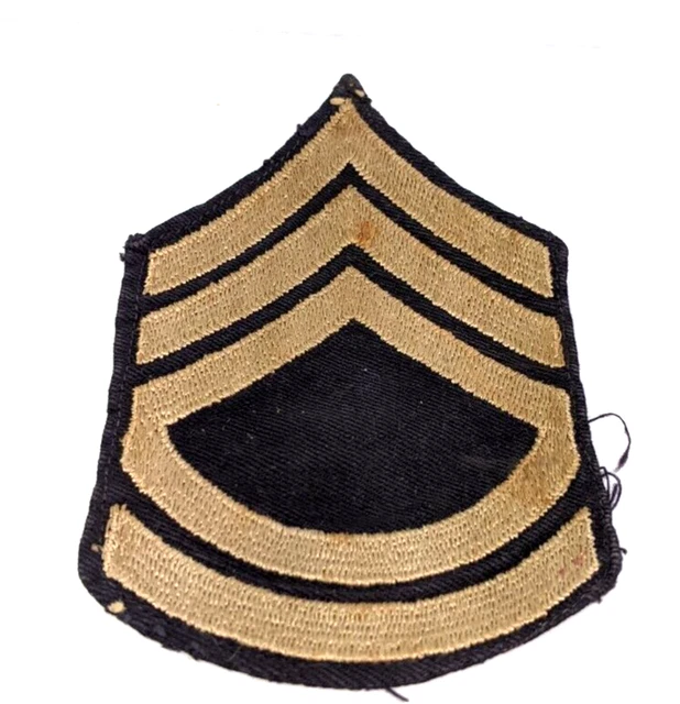 WW2 US MILITARY Army Sergeant First Class Insignia twill Chevron £12.29 ...
