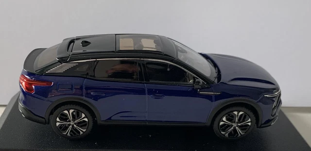 CITROEN C5X 2021 in magnetique blue 1:43 scale model from Norev, 155572 ...