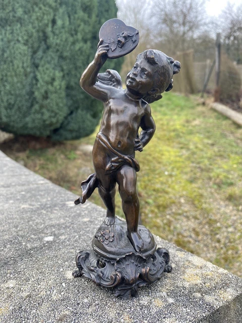 BRONZE ANGELOT CIRE perdue / fondeur FBL / signé Moreau EUR 150,00 ...