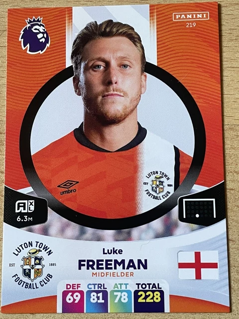 ADRENALYN XL PREMIER League 2023 2024 23 24 Carlton Morris Luton Town ...