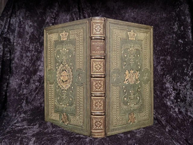 1847 ROYAL BINDING Presentation Copy QUEEN VICTORIA Glasgow SCOTTISH ...