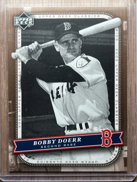 BOBBY DOERR 2005 Upper Deck Classics #12 Boston Red Sox EUR 1,38 ...