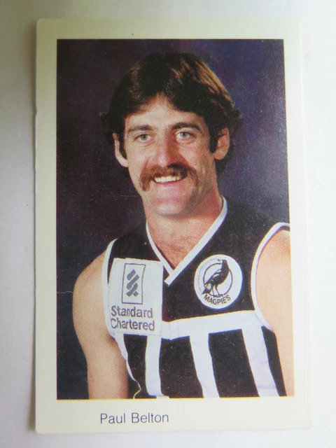 BIG BEN SANFL Footballers Card Paul Belton Port Adelaide Magpies Footy Club 1983 £6.20 - PicClick UK