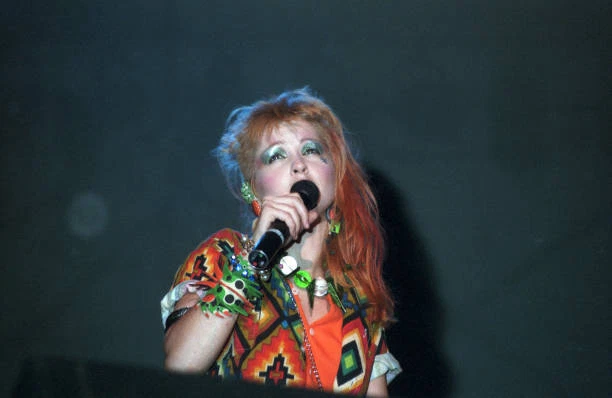 CYNDI LAUPER AS part of the Dr. Pepper Music Festival Series on P - Old ...