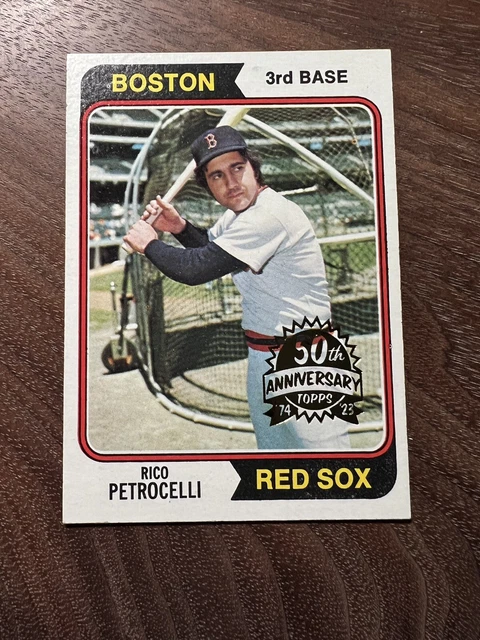 RICO PETROCELLI 2023 Topps Heritage 50th Anniversary 1974 #609 Buyback ...