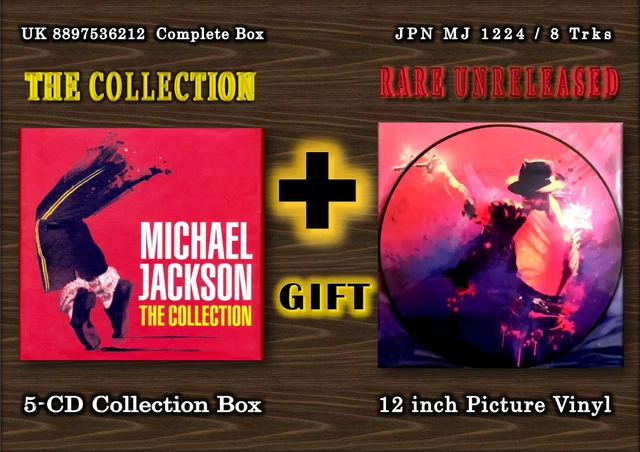 MICHAEL JACKSON - The Collection (5-CD Box Set / 76 Tracks) 2009 UK ...