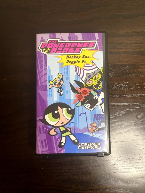 THE POWERPUFF GIRLS VHS Monkey See Doggie Do Cartoon Network £8.72 ...