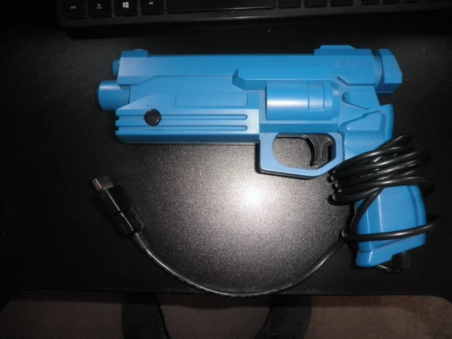 SEGA SATURN OFFICIAL light gun controller - fully tested £24.95 ...