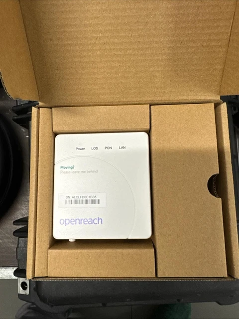 NOKIA-ONT G-010G-R OPENREACH Optical Fibre GPON Terminal BNIB X1 £13.97 ...