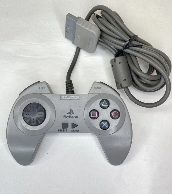 SONY PLAYSTATION PS1 Controller 8100 ASCII Control Pad Grey Classic £12 ...