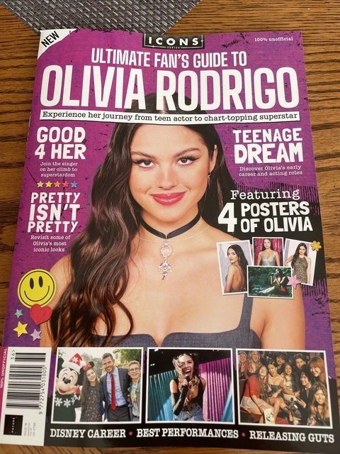 ICONS SERIES MAGAZINE ** OLIVIA RODRIGO ** Ultimate Fan Guide - UK/US/EU Post EUR 8,43 - PicClick IT