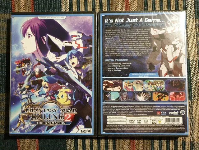 PHANTASY STAR ONLINE 2 the animation complete season 1 DVD anime series ...