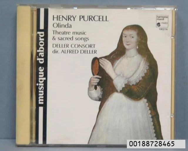 CD. HENRY PURCELL. Olinda. Thetre music & sacred songs. Deller Co EUR 8 ...