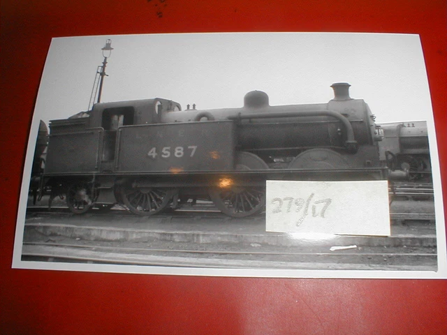LOCO PHOTO GNR LNER BR 0-6-2T CLASS N1 No 4587 £1.50 - PicClick UK