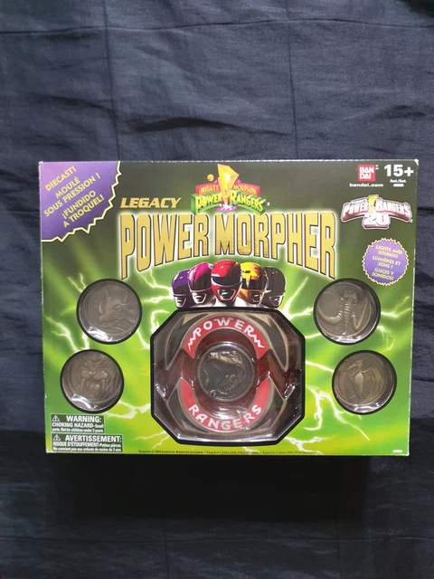 POWER RANGERS MIGHTY Morphin Legacy Power Morpher RED BLUE YELLOW BLACK ...