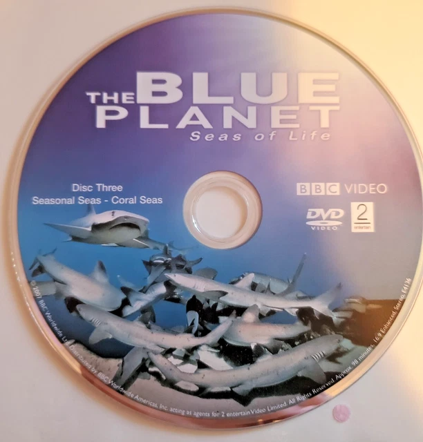 THE BLUE PLANET Seas of Life Disc Only Loose DVD TV Show BBC $4.00 ...