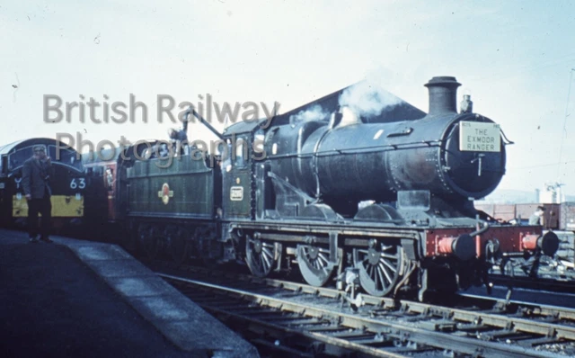 BR BRITISH RAILWAYS Colour Rail 35mm Slide Steam Loco 3205 at ...