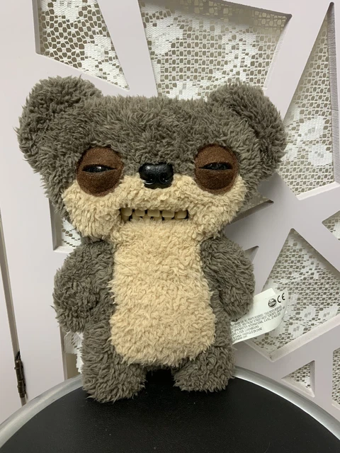 FUGGLER TOY TEDDY Bear Nightmare Funny Ugly Monster Fuzzy Brown Plush £ ...