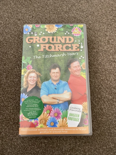 GROUND FORCE - The Titchmarsh Years (VHS, 2002) £2.50 - PicClick UK