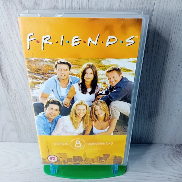 FRIENDS SERIES 8 Episodes 5-8 Vhs Tape - Rare Retro Movie Series Comedy ...