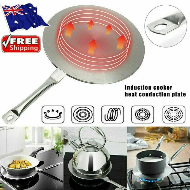 INDUCTION HOB COOKTOP Converter Heat Diffuser Disc Adapter Plate ...