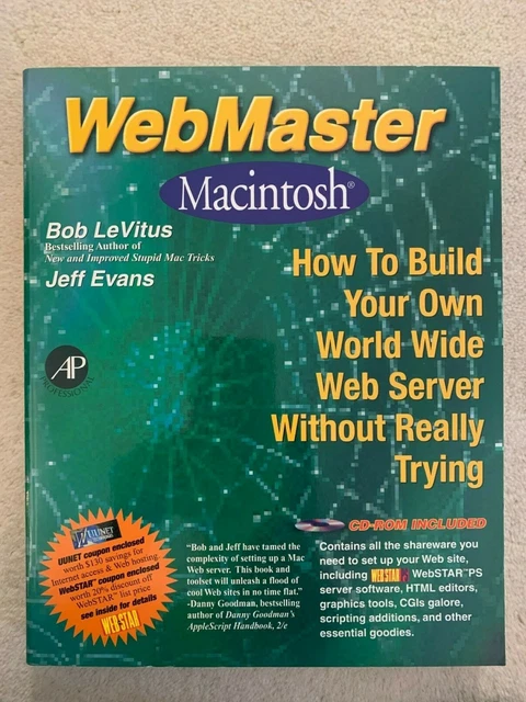 WEBMASTER MACINTOSH &HOW To Build Your Own World Wide Web Server ...