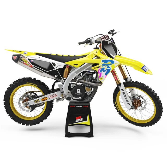 NINETWO DECALS SUZ RM85 02-22 UFO RESTYLE Retro92 w/BLK Graphics Kit ...