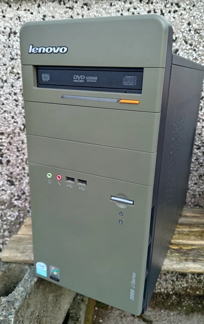 LENOVO 3000 J Series Windows XP Retro Tower in original box £193.12 ...