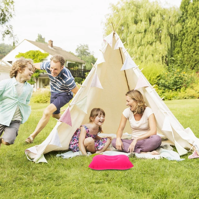 AIR INFLATION PILLOW Travel Pillows for Sleeping Delicate Airplane $19. ...