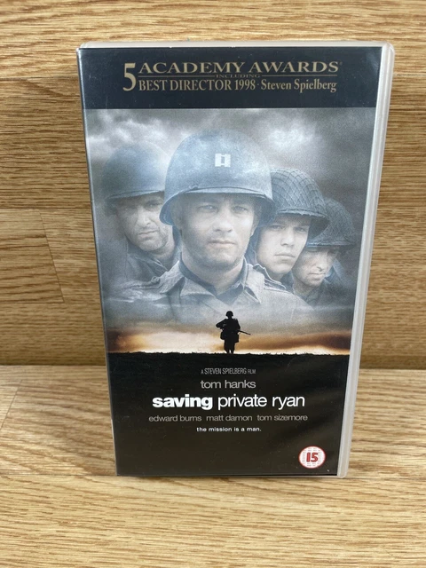 SAVING PRIVATE RYAN - Vhs Video Tape Pal -Vhs Tape Inside £4.83 ...