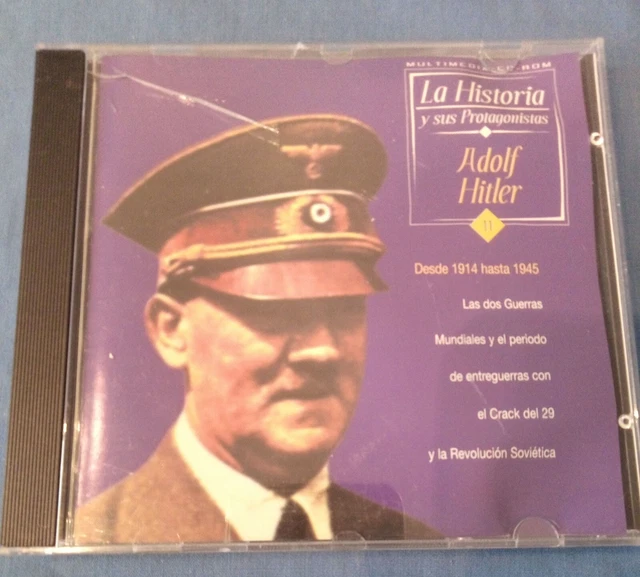 LA HISTORIA Y sus protagonistas Adolf Hitler ordenador pc cd rom EUR 1 ...