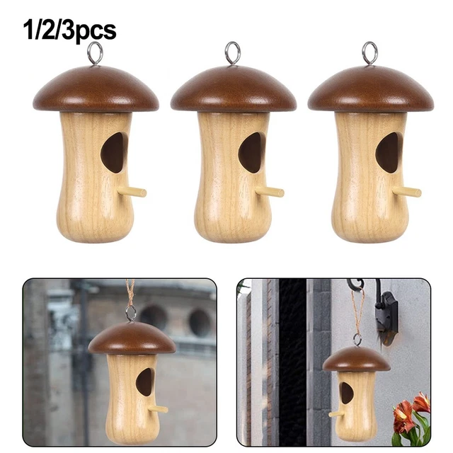 CASE PER UCCELLINI in legno per giardino incantevole rifugio colibrì ...