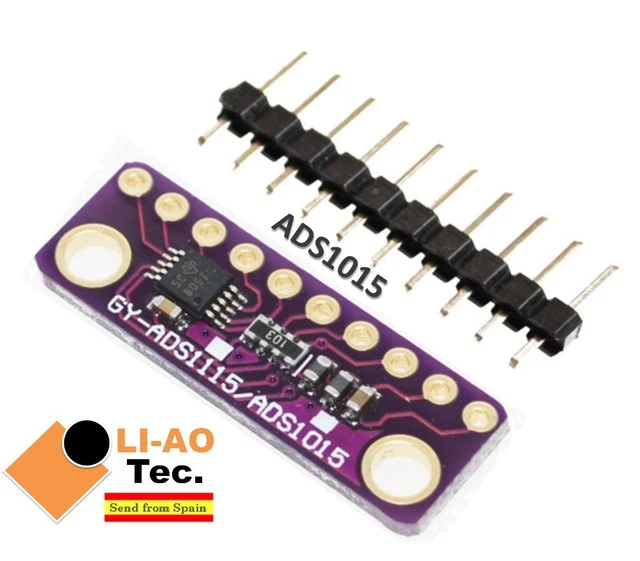 I2C ADS1015 12-BIT ADC 4 Channel Module Programmable Gain Amplifier 2.0V to 5.5V £5.31 - PicClick UK