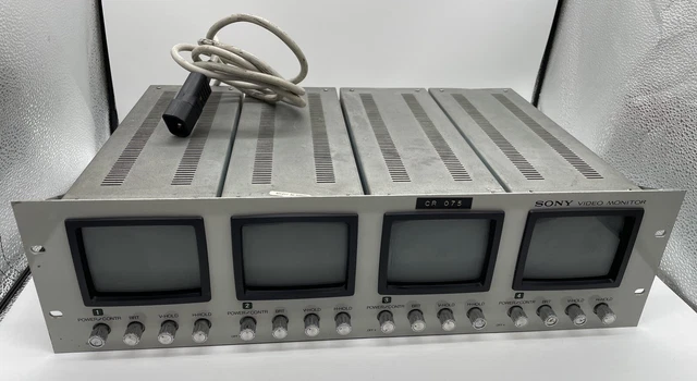 SONY PVM-400CE VIDEO CRT Monitors - Miniature Gaming Monitors £179.95 ...